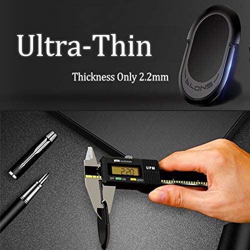 1PACK Cell Phone Ring Holder，Finger Ring Stand Universal 360 Degree Rotation Super-Thin Ring Grip Phone Case Ring for Magnetic Car Mount, All Smartphones and Tablets.