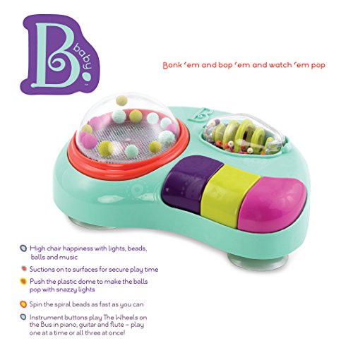 B. Toys β Whirley Pop β Lights & Music Station Baby Toy with Suction Cups β 100% Non-Toxic and BPA-Free