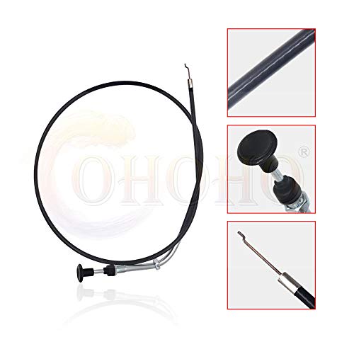 112-9753 Choke Cable by Ohoho - Compatible with Toro Timecutter Lawnmower Choke Cable 112-9753,102118,8104.