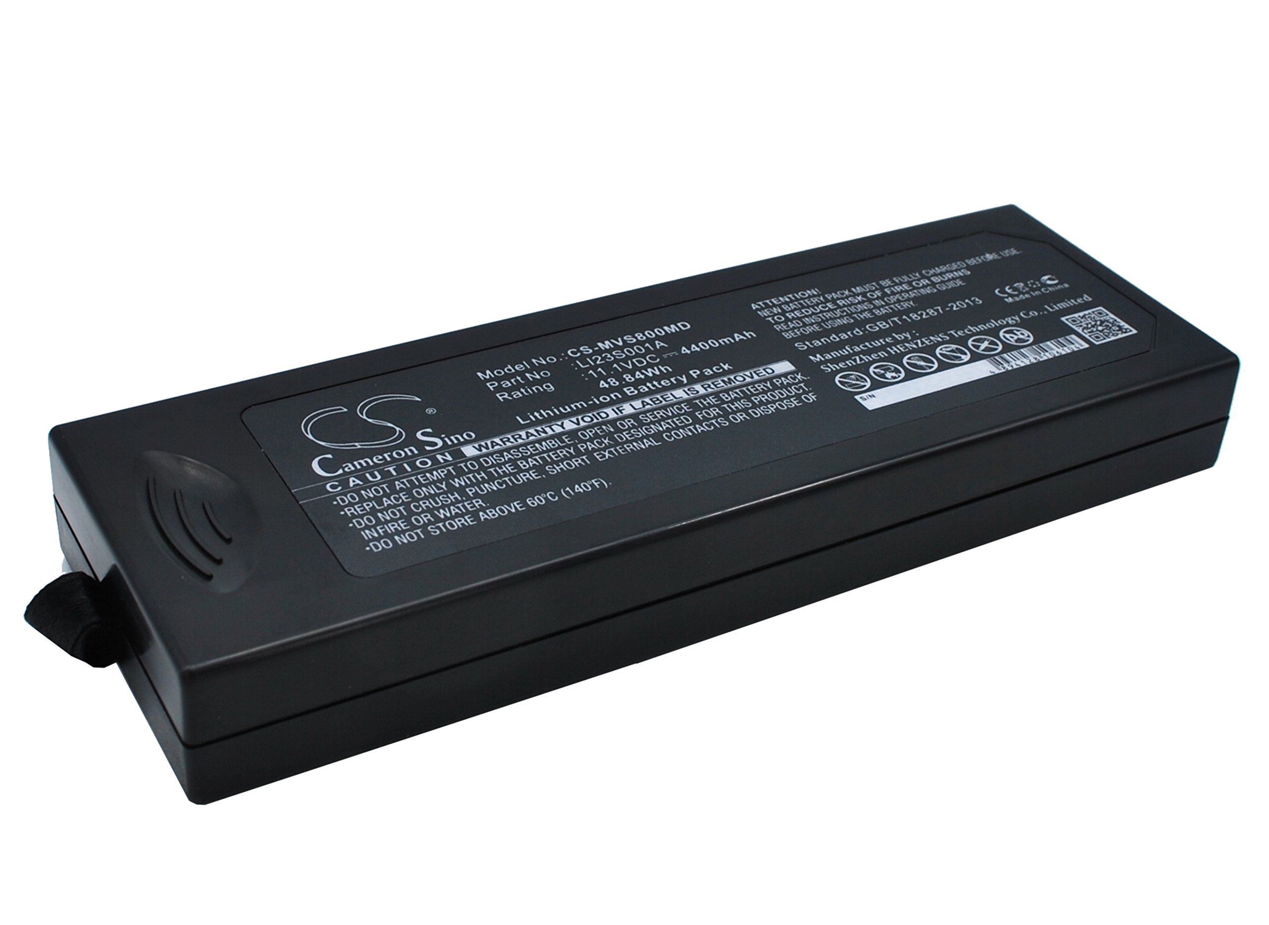 Rechargeable Battery LI23S001A Replacement for Mindray PM8000, VS800, PM7000(4400mAh Li-ion)