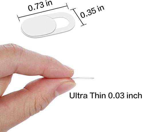 Privacy Camera Cover Security Blocker Webcam Closure for Moto G Stylus 5G - White Compatible with Motorola Moto G Stylus 5G