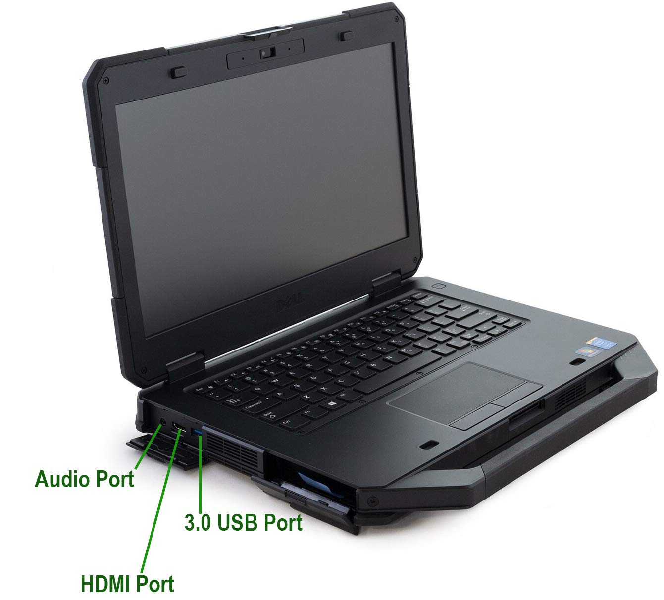 Dell Latitude 5414 Rugged FHD Laptop PC, Intel Core i5 2.4GHz Processor, 8 GB DDR4 Ram, 256GB M.2 SSD, WiFi | Bluetooth, HDMI, VGA Connector, USB 3.0, Windows 10 Professional (Renewed)