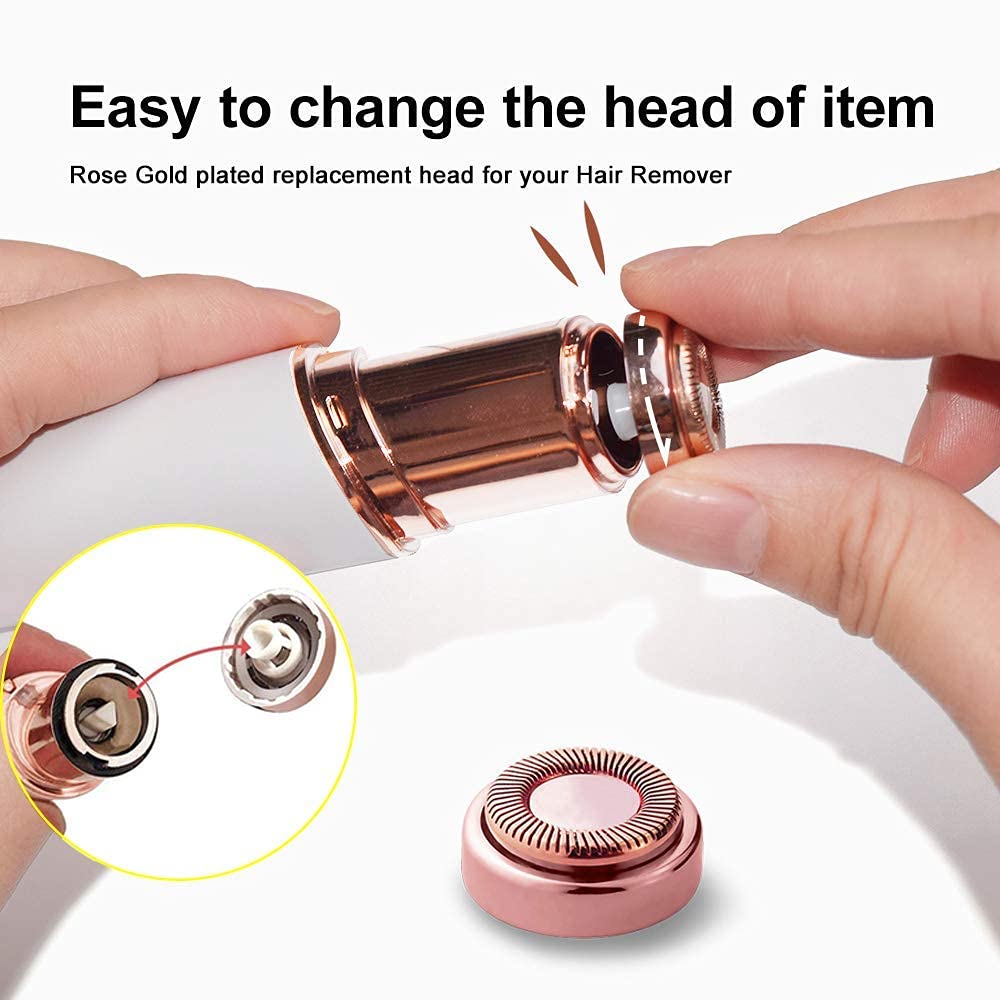 Compatible for Finishing Facial finishing replacement head, ladies razor razor replacement,