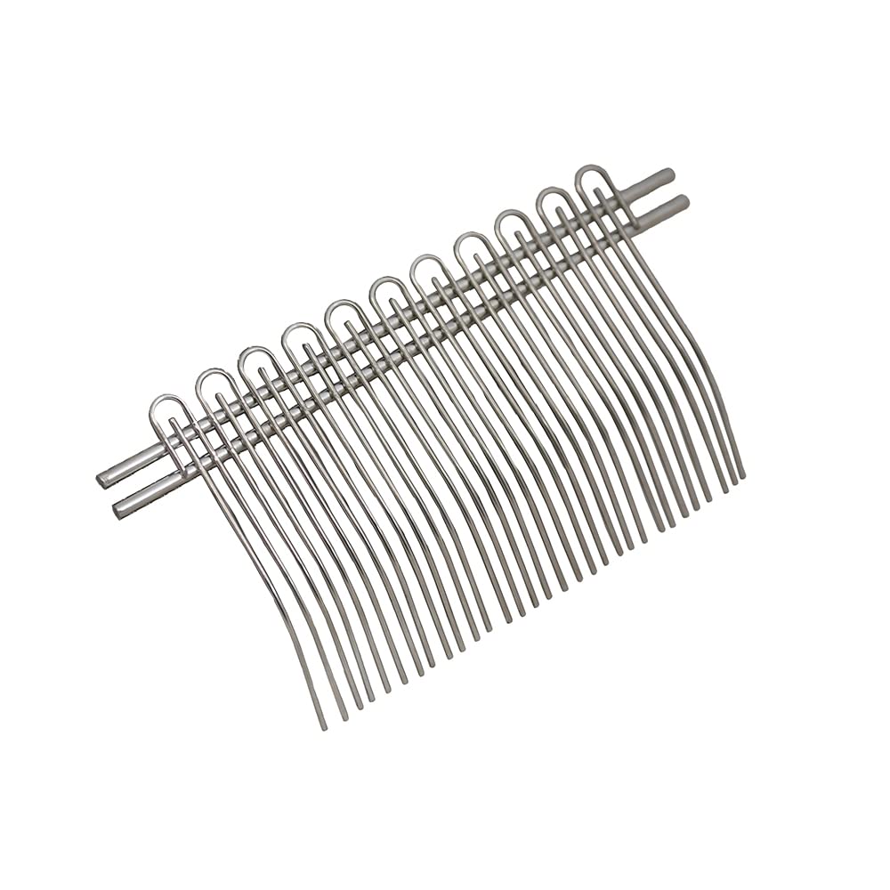 ALFA International TN12-04 Stainless Steel Stripper Combs for TN-12 Tenderizer (Set of 2)
