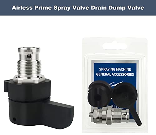 235014 Airless Prime Spray Valve Drain Dump Valve Repair Kit for Graco 390 395 490 495 595 Aftermarket Airless Paint Sprayer