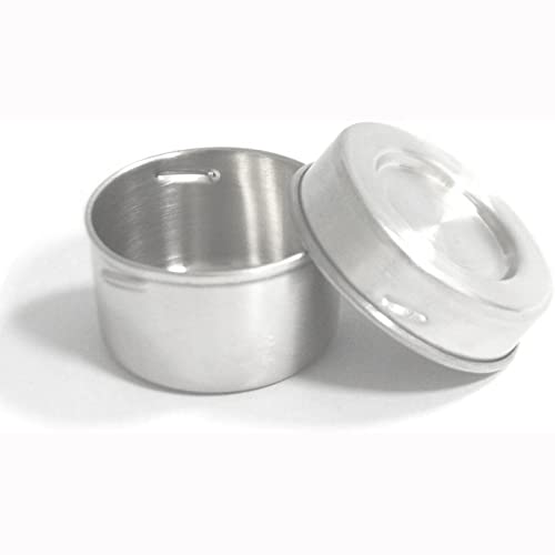 LEADUP 18/8 Stainless Steel Leakproof Dips Condiment Containers(1.5 oz),Set of 3,Salad Dressing/Sauces/Snacks Food Storage Containers for Lunch Box Picnic Travel Durable Eco Friendly Reusable