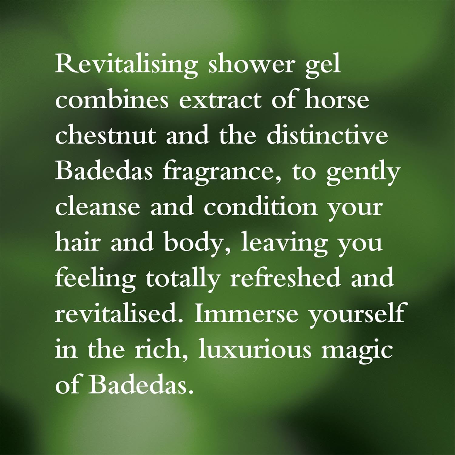 Badedas Revitalising Shower Gel, Shampoo & Conditioner 200ml (PACK OF 6)