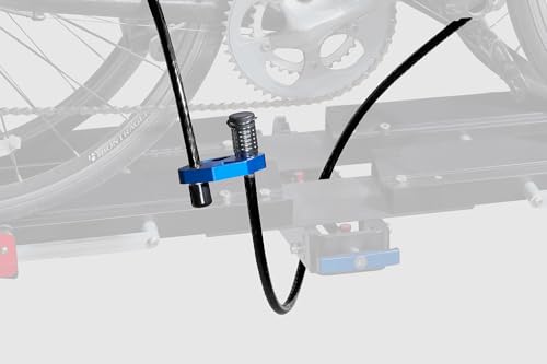 1UP USA: 12' Cable Bike Lock | 3/8" Steel Airline Cable in Protective Black Vinyl Coating | Includes 2-Keys | (Secure, Anti-Theft, Recommended for 1-2 Bikes)
