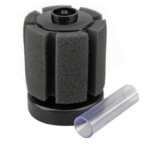 Aquapapa Bio Sponge Filter Air Pump Driven Up to 20 Gal Breeding Fry Betta Shrimp Fish Tank Aquarium (Ship from CA USA) (Small 4-Pack)