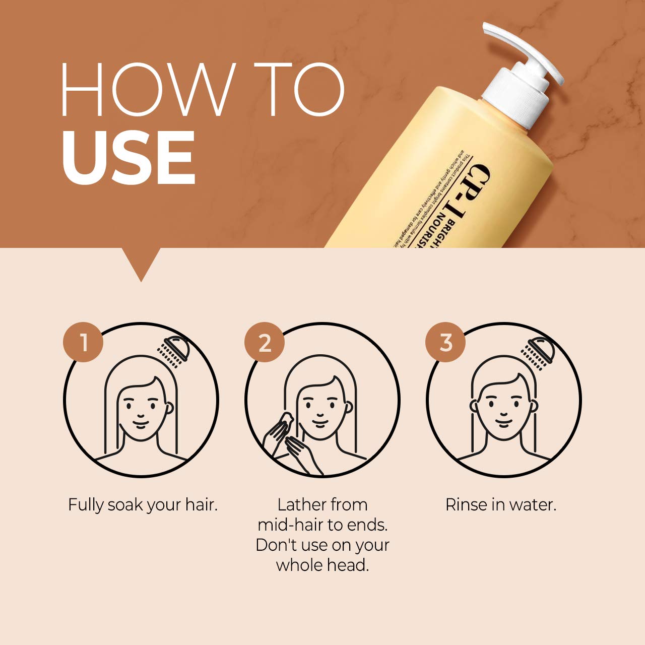 CP-1 Esthetic House Brightening Complex Intense Nourish Conditioner 500ml, Esthetic House, Professional care, For damaged care