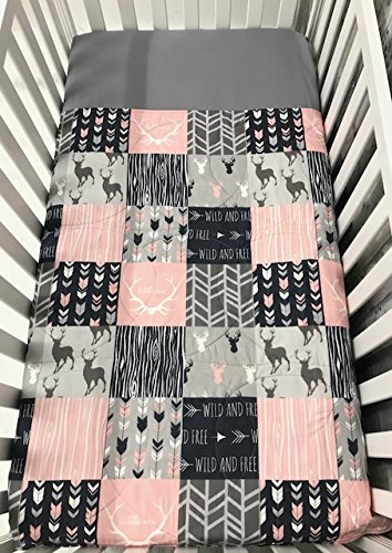 Baby Chevron, Baby Bedding, Woodland, Buck, Deer, Crib Bedding, Nursery Room, Babylooms