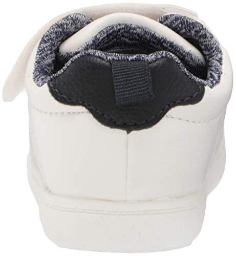 Carter's baby boys Kyle Fashion Sneaker First Walker Shoe, White, 3.5 Infant US