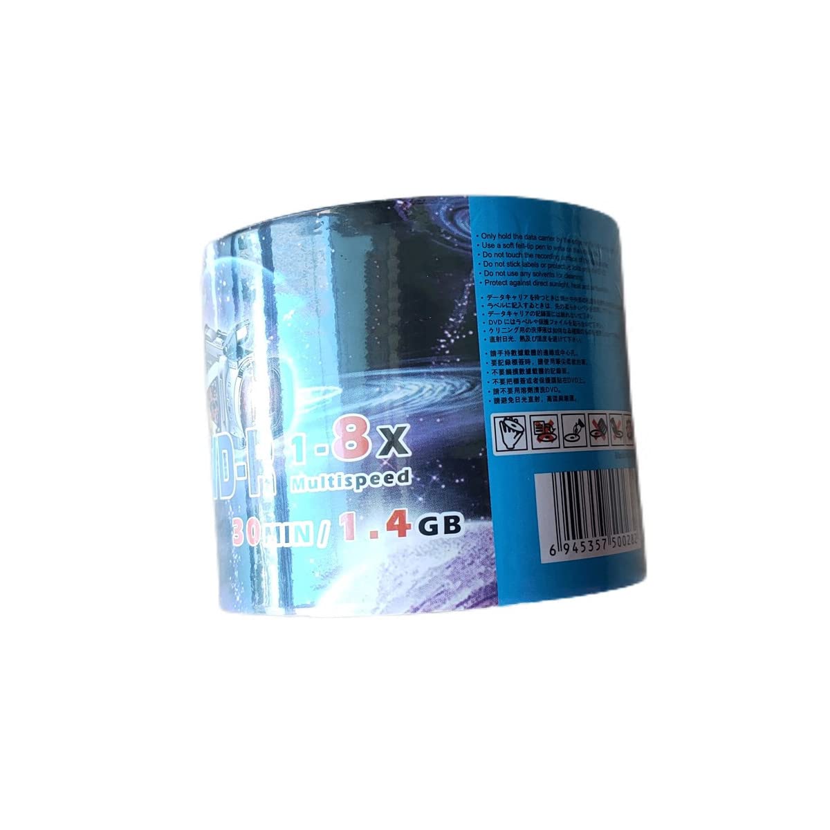 50 Pack 3" 8cm Mini Recordable Blank DVD-R Discs Disk for DVD VCR Video Camera 1.4GB/30min 1-8X
