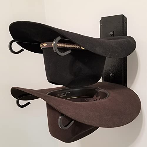 Mark Christopher Collection American Made Classic Two Tier Hat Holder Black