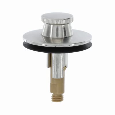 3206117,BATHTUB DRAIN STOPPERS,LIFT AND TURN,BRUSHED NICKEL