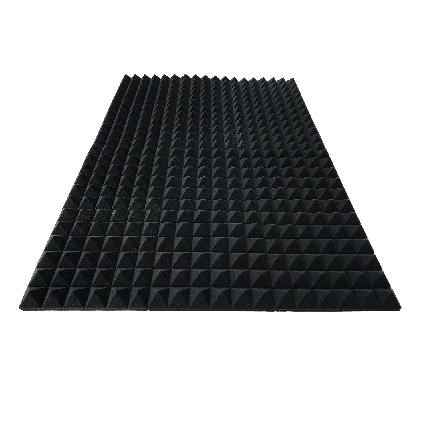 12 acoustic foam boards Black Pyramid foam boards 12“ × 12” × 2”
