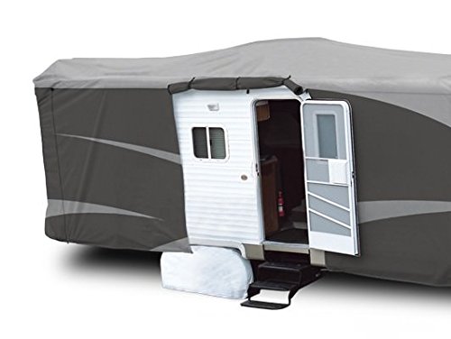 ADCO 52245 Designer Series SFS Aqua Shed Travel Trailer RV Cover - 28'7 Inch - 31'6 Inch, Gray