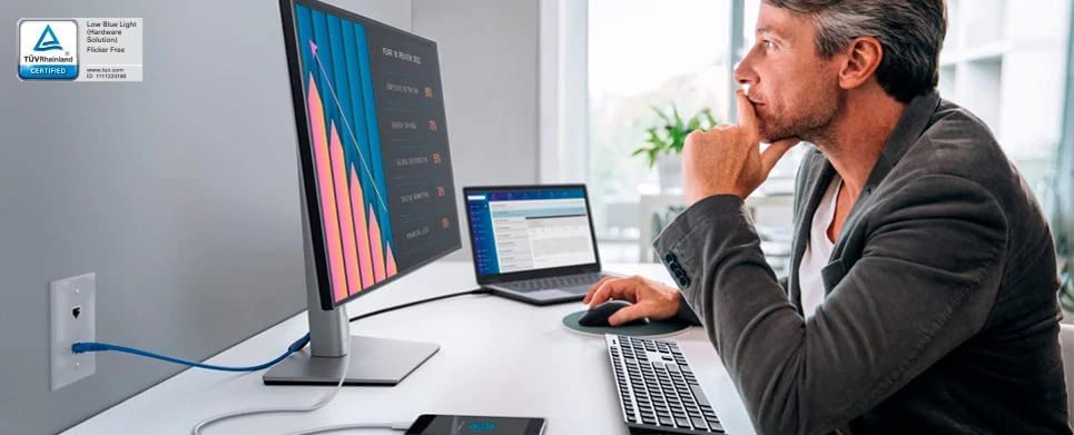 Dell UltraSharp 24-inch USB-C Hub Monitor (IPS-Type LCD, 24.1" 1920 x 1080, Built-in Speakers) U2421E