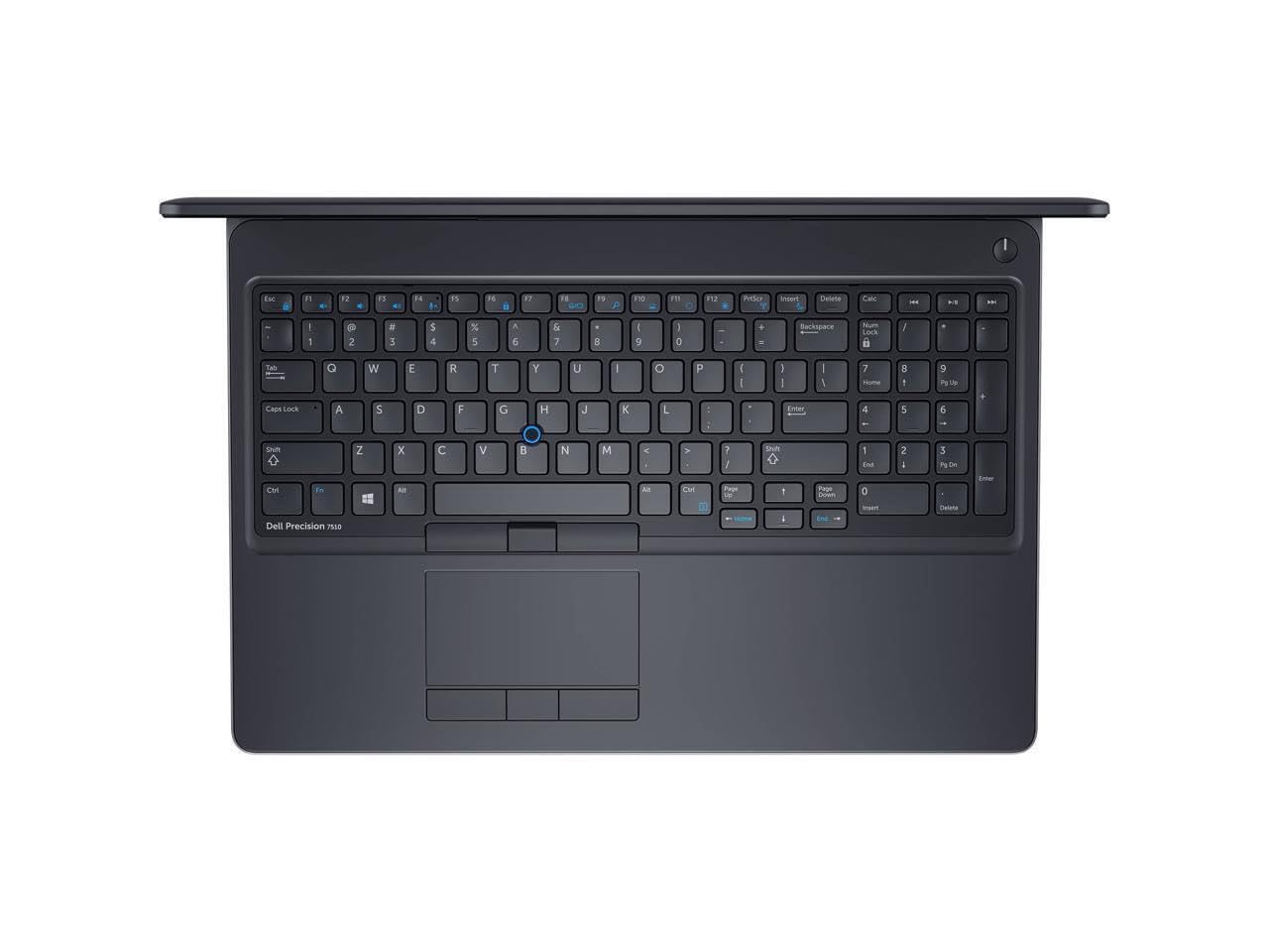 Dell Precision 7510 Mobile Workstation Laptop, 15.6 FHD IPS (1920 x1080), Intel Xeon E3-1535M v5, 16GB RAM, 512GB SSD, N vidia Quadro M1000M Graphics, Windows 10 Pro (Renewed)