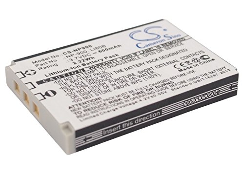 600mAh Li-ion Battery Replacement for UFO DS5080 DS5332 DS5331 02491-0015-00 02491-0037-00 BATS4 NP-900