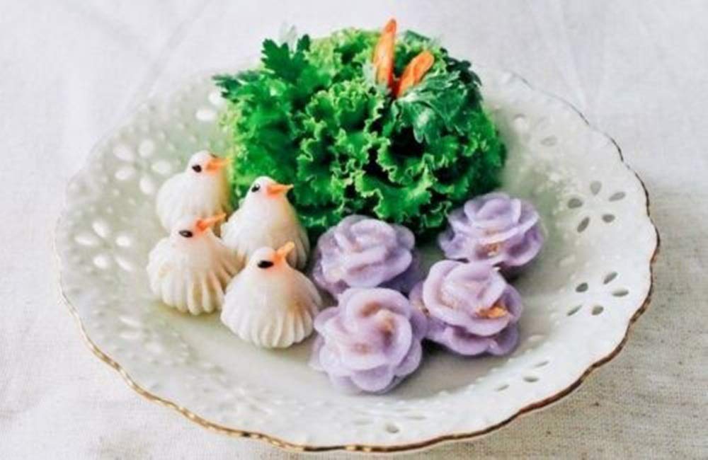 2 Pcs Pastry Tongs Thai Dessert Chor Muang Flower Shaped Dumpling Cooking Gadget Traditional