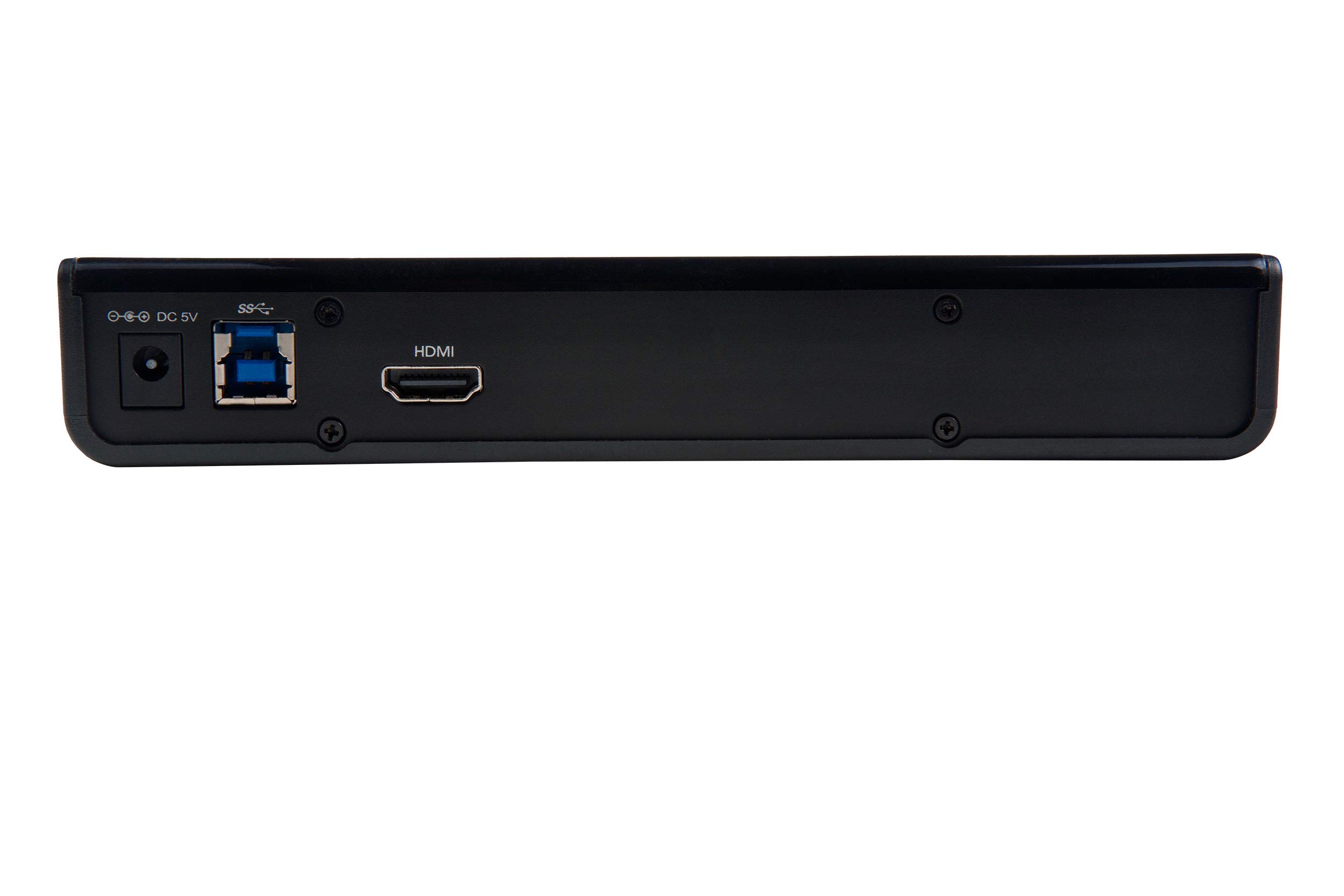 Avaya One Cable Connect Hub - USB/HDMI 3-Port Hub for Laptops, Monitors, Speakers - Plug and Play - Black