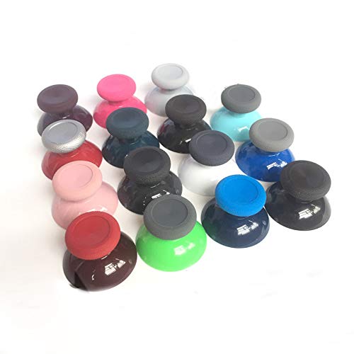 2 PCS Replacement Analog Thumbstick Cover Case Joystick Thumb Sticks Caps for Xbox ONE, Xbox ONE S Slim, Xbox ONE X PS4 Controller (Blue-Grey)