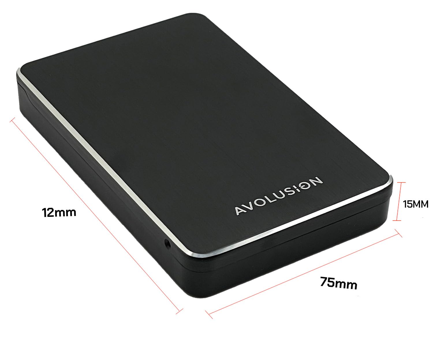 Avolusion M2 Series 2TB USB 3.0 Portable External Gaming Hard Drive (for PS4, Pre-Formatted) M2-BK-2TB-PS - 2 Year Warranty
