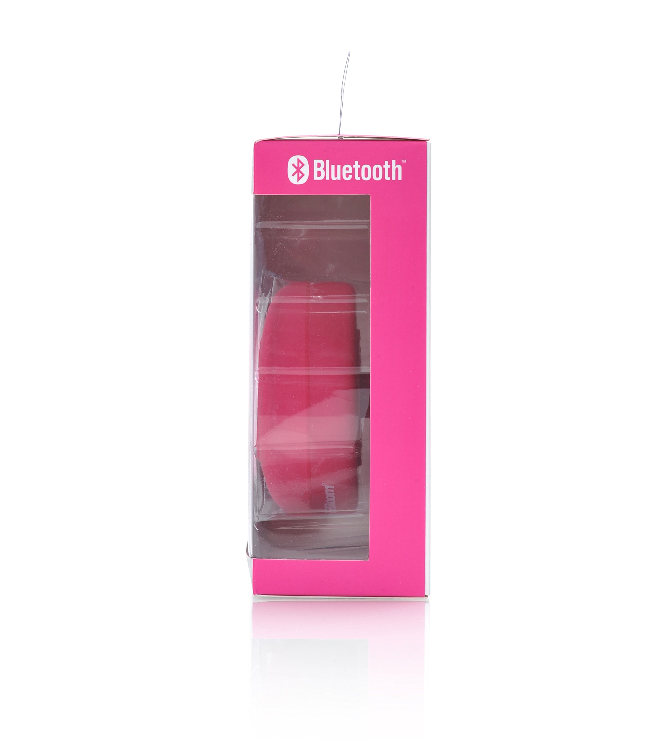 2BOOM Aqua Jam Portable Bluetooth Wireless Water Resistant Shower Speaker with Suction Cup Pink