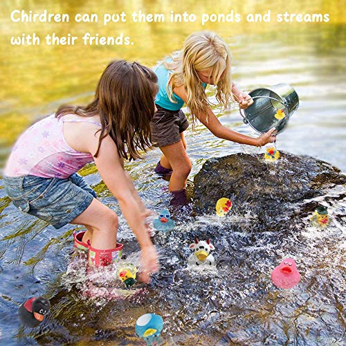 Fight Together 50 Pack Rubber Duck for Jeep Bath Toy Assortment - Bulk Floater Duck for Kids - Baby Showers Accessories - 50 Varieties, Upgrade