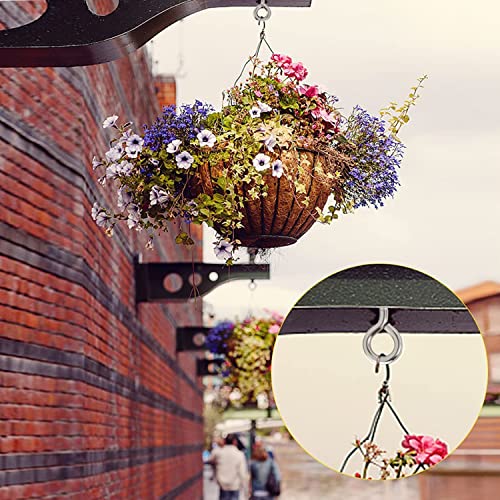 Axe Sickle Metal Eye Hook Screw 1.5 Inch Eye Small Eyelet Screw 30 Pcs