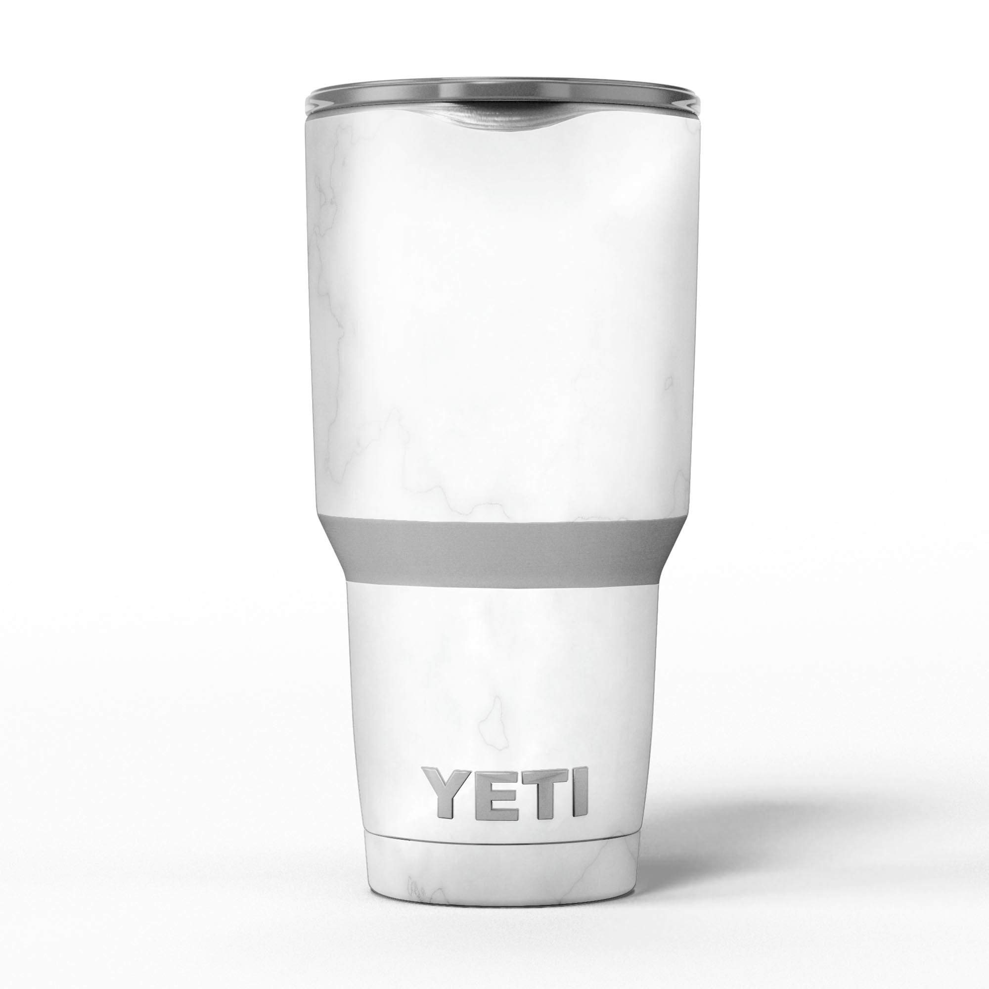 Design Skinz Slate Marble Surface V56 - Skin Decal Vinyl Wrap Kit Compatible with The Yeti Rambler Cooler Tumbler Cups