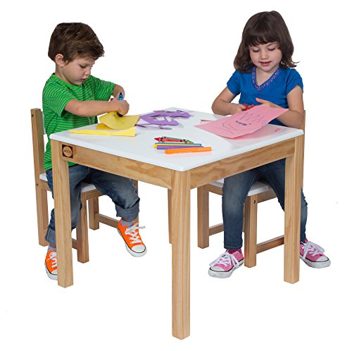 ALEX Toys Artist Studio Wooden Table and Chair Set White