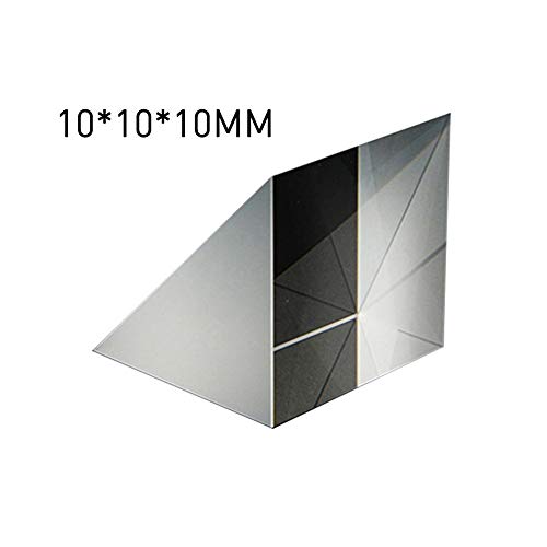 Coherny Optical Glass Triangular Prisms Right Angle Isosceles Prisms Lens Optical K9 Glass Material Testing Instrument