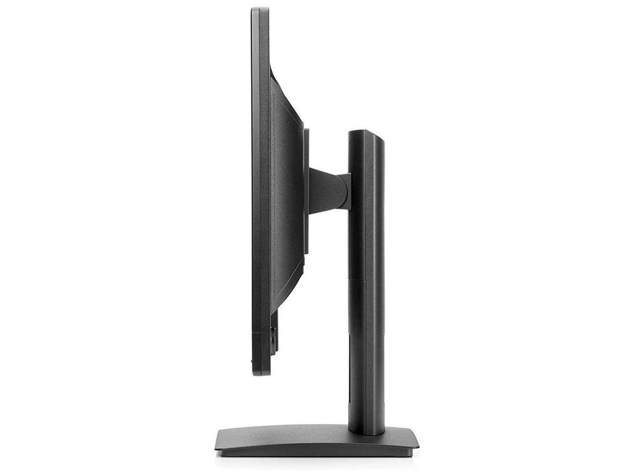 HP VH22 21.5" Full HD (1920 X 1080) LED Monitor, Adjustable Tilt, DVI, VGA, DisplayPort, AntiGlare, Lightweight - Black, (Renewed)