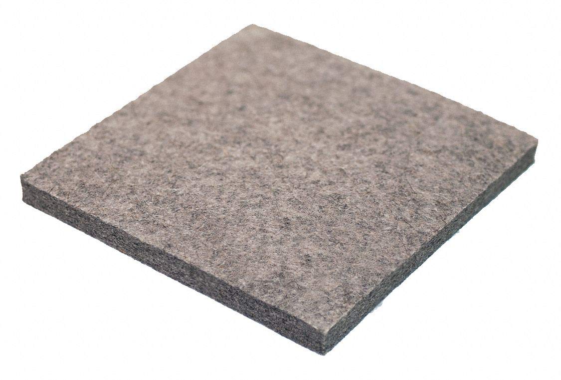 2 Set - Felt Sheet, F3, 1/4 in Thick, 12 x 12 in