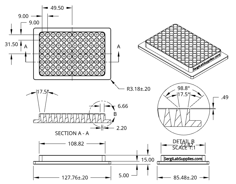 Cold Block for 96-Well Plates (depracated)