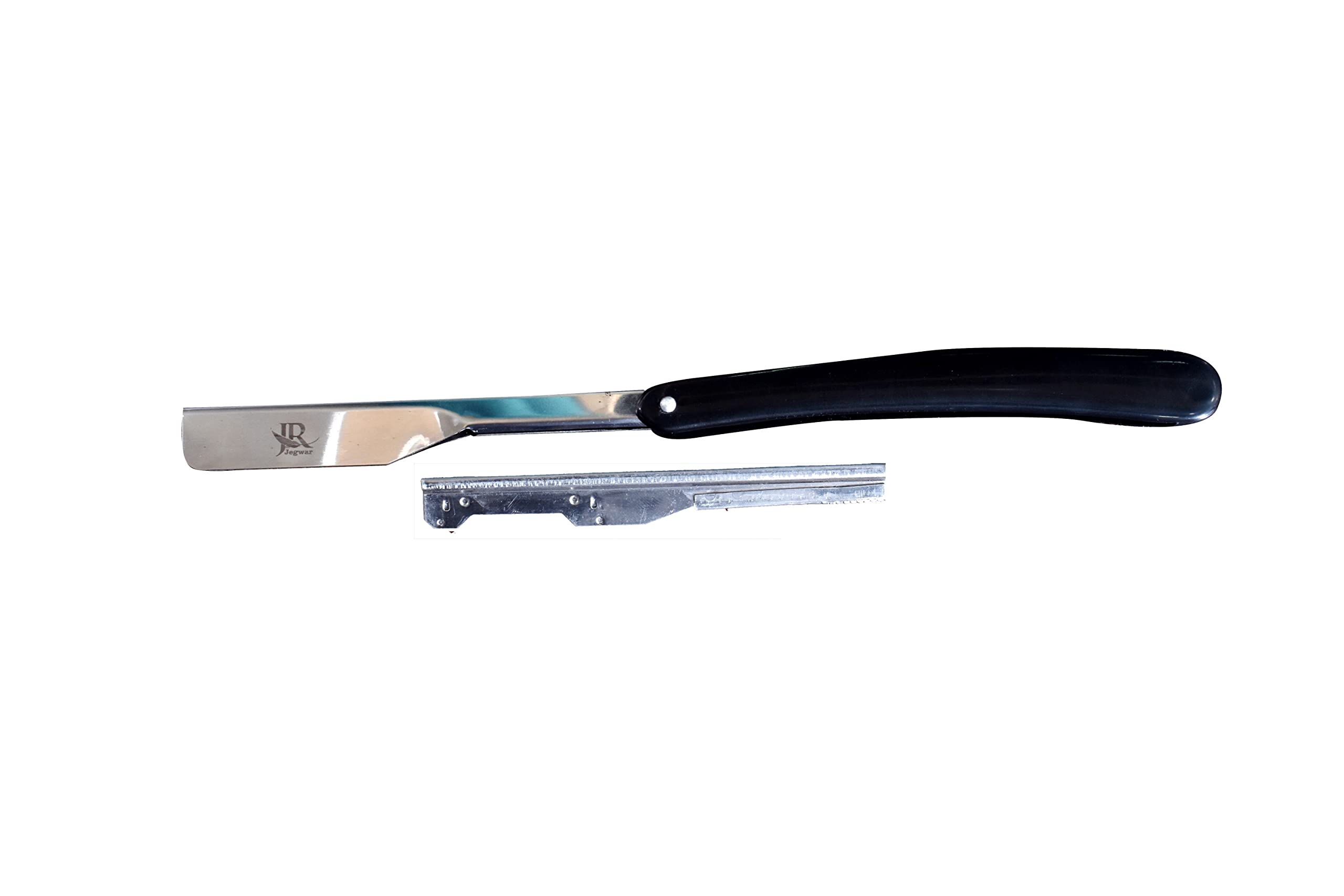 Barber Straight razor Salon Shaving Razor SHAVETTE RASOI RASOIRS 10 BLADES (BLACK)