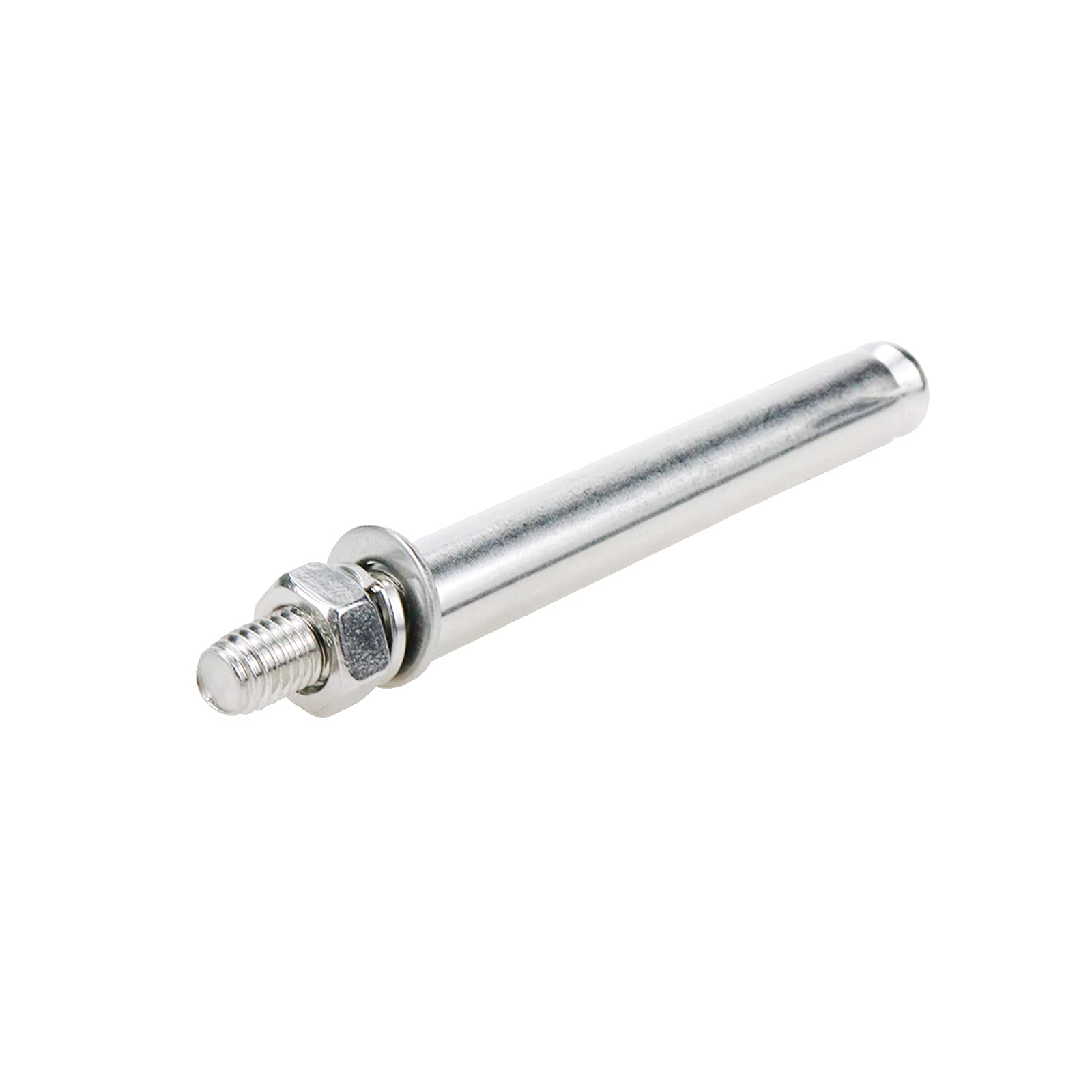 Dahszhi 10Pcs Stainless Steel M8x100mm Hex Nut Sleeve Hammer Drive Anchor Expansion Bolt Fastener