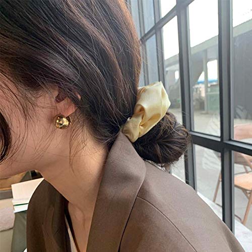 18K Gold Plated Brass Ball Stud Earrings, Minimalist Earrings, Silver Posts, Minimal Women Jewelry