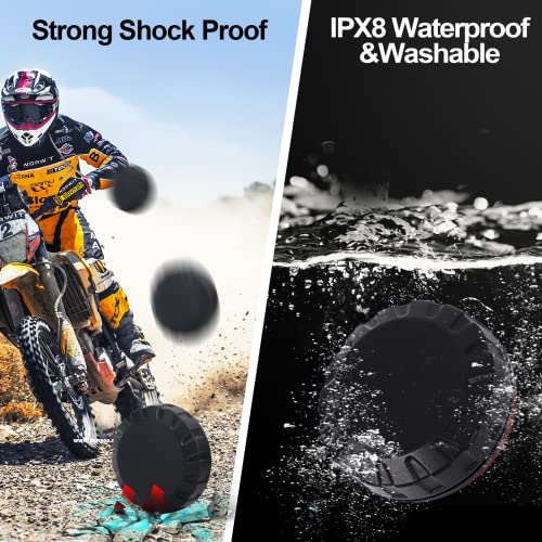 4 Pack AirTag Holder Case with Adhesive Sticker, IPX8 Waterproof Stick on Hidden Mount AirTag Case GPS Tracker Protection Cover for Luggage Laptop Car Bike Remote Control Drone