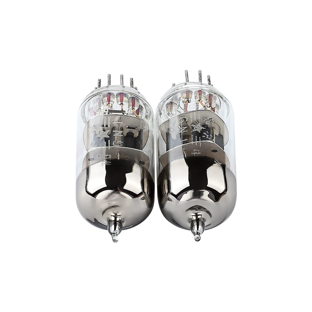 2pcs 6N1 Vacuum Tube Amp Class J Military Vrade Valve Replace ECC85 6H1n 6AQ8 for HiFi Audio Amplifier Enhance Sound (Color : 2pcs)