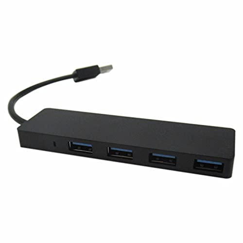 Professional USB 3.0 Hub 4-Port Adapter for Charger Data Slim Super Speed PC for Mac Laptop Desktop