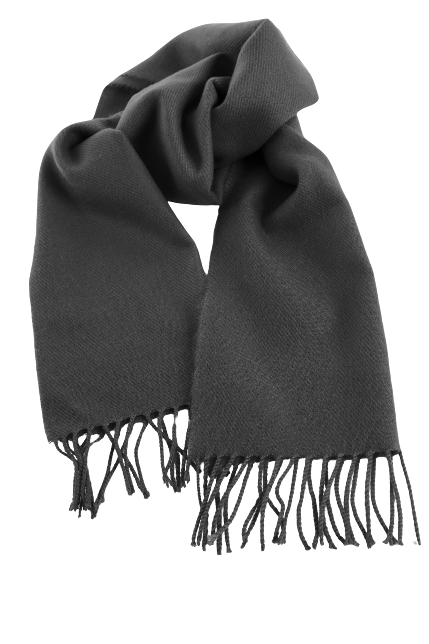 12 Pack Fleece Winter Scarves, Warm Winter Multi-color Bulk Wholesale, Unisex Men Women (Assorted)