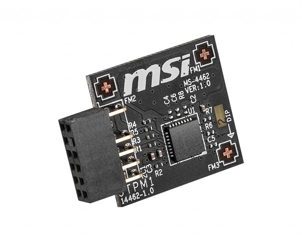 MSI TPM2SPI Accessory Wrist Rest ICE Silk Lycra Cool Gel Infused MemoryFoam for 2.0 Module SPI Vigor WR01