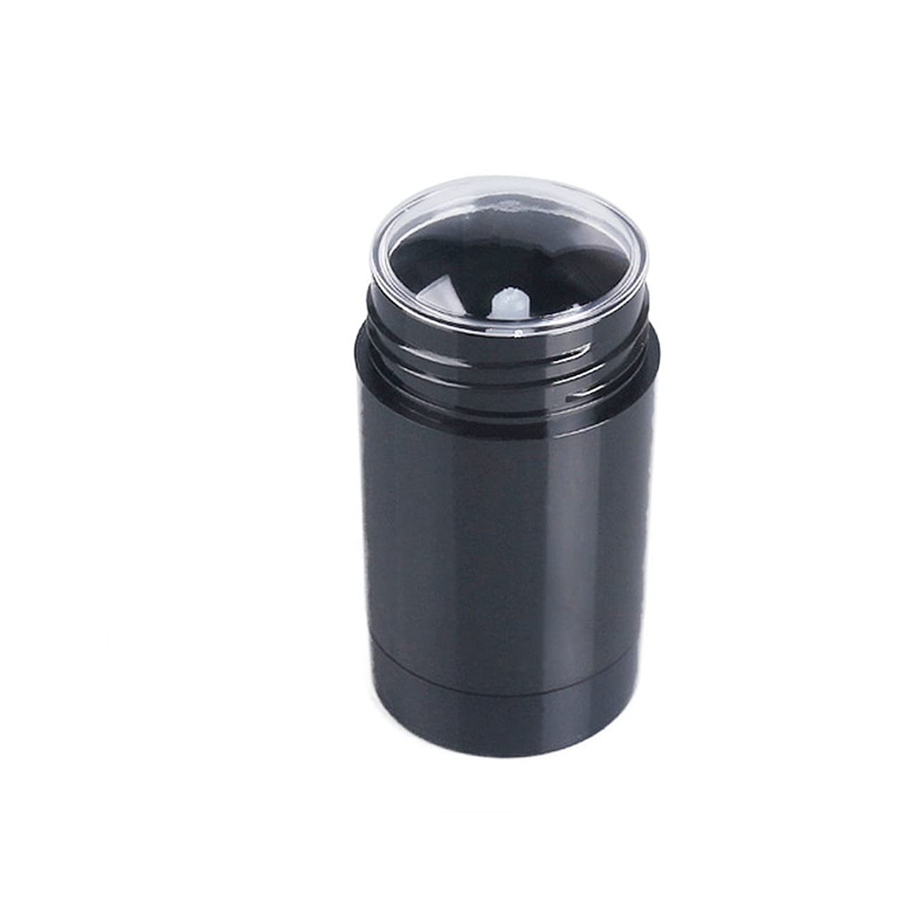 Healthcom 10 Pack 30ml Empty Round Deodorant Containers 1 Oz Twist Up Filling Stick Deodorant Container Plastic Deodorant Bottles Refillable Lip Balm Tube for Lipstick Crayon Chapstick DIY Make Own