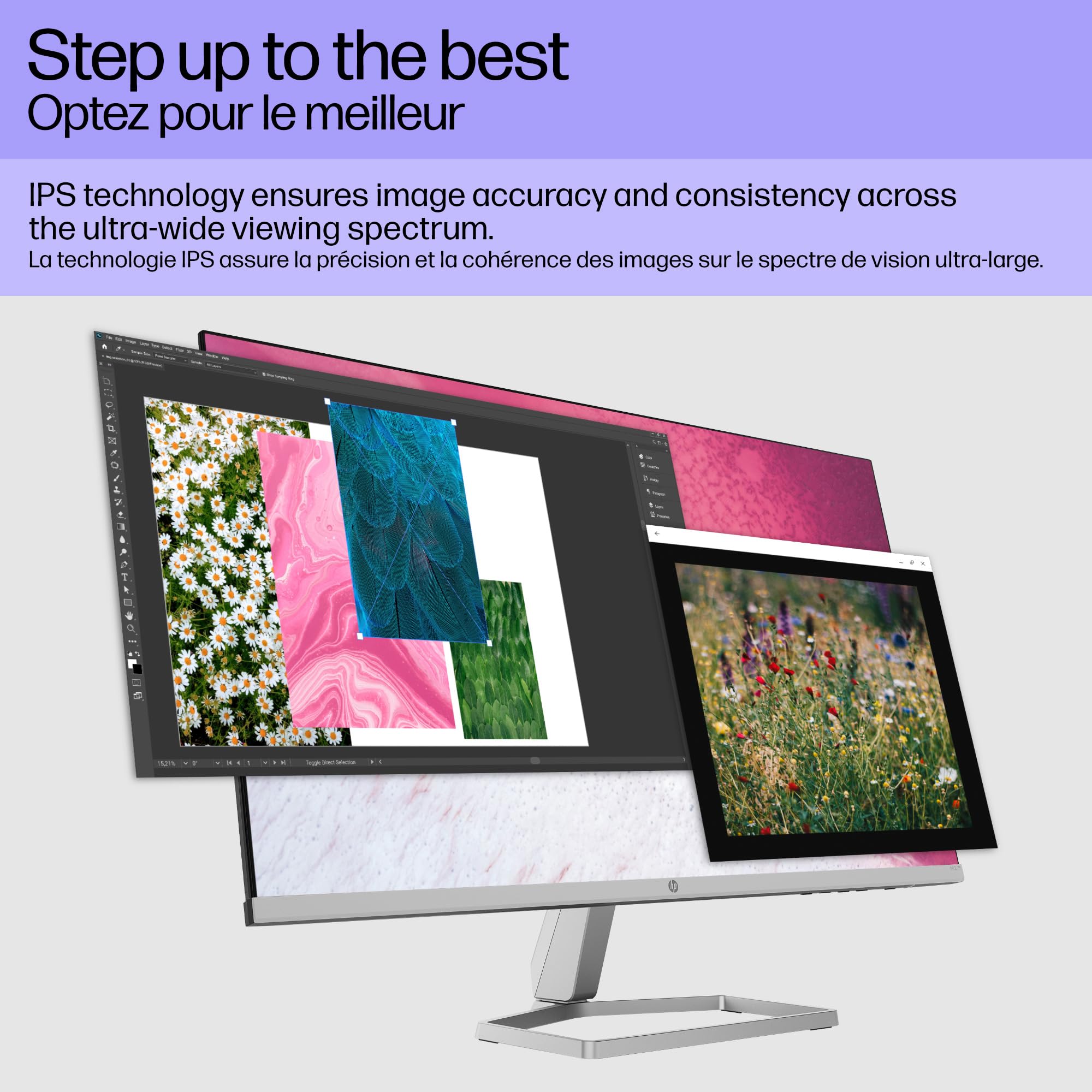 HP 27-inch M27f FHD Monitor