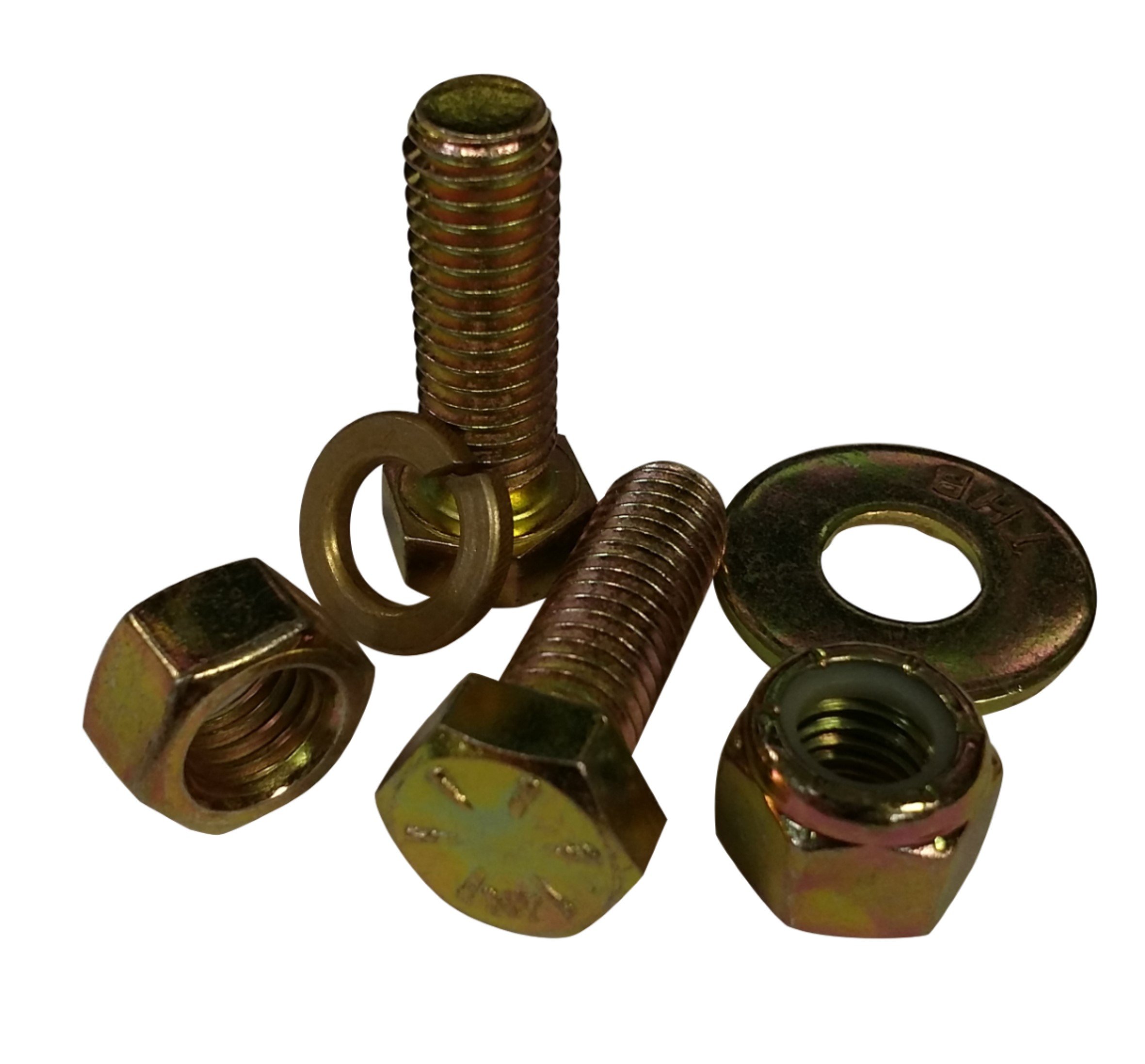 5170 Piece Grade 8 USS Hex Head Cap Screw (Bolt), Nut, and Washer Assortment 1/4"-3/4" Coarse Thread Set