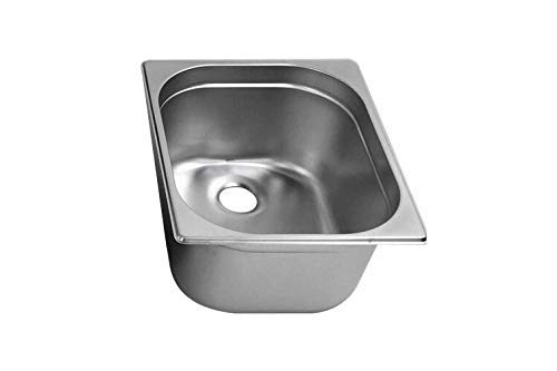 4 Large Concession Sink Compartment Portable Stand Food Truck Trailer