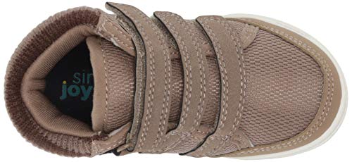 Simple Joys by Carter's Daniel High-Top Sneaker, Khaki Tan, 12 US Unisex Little Kid